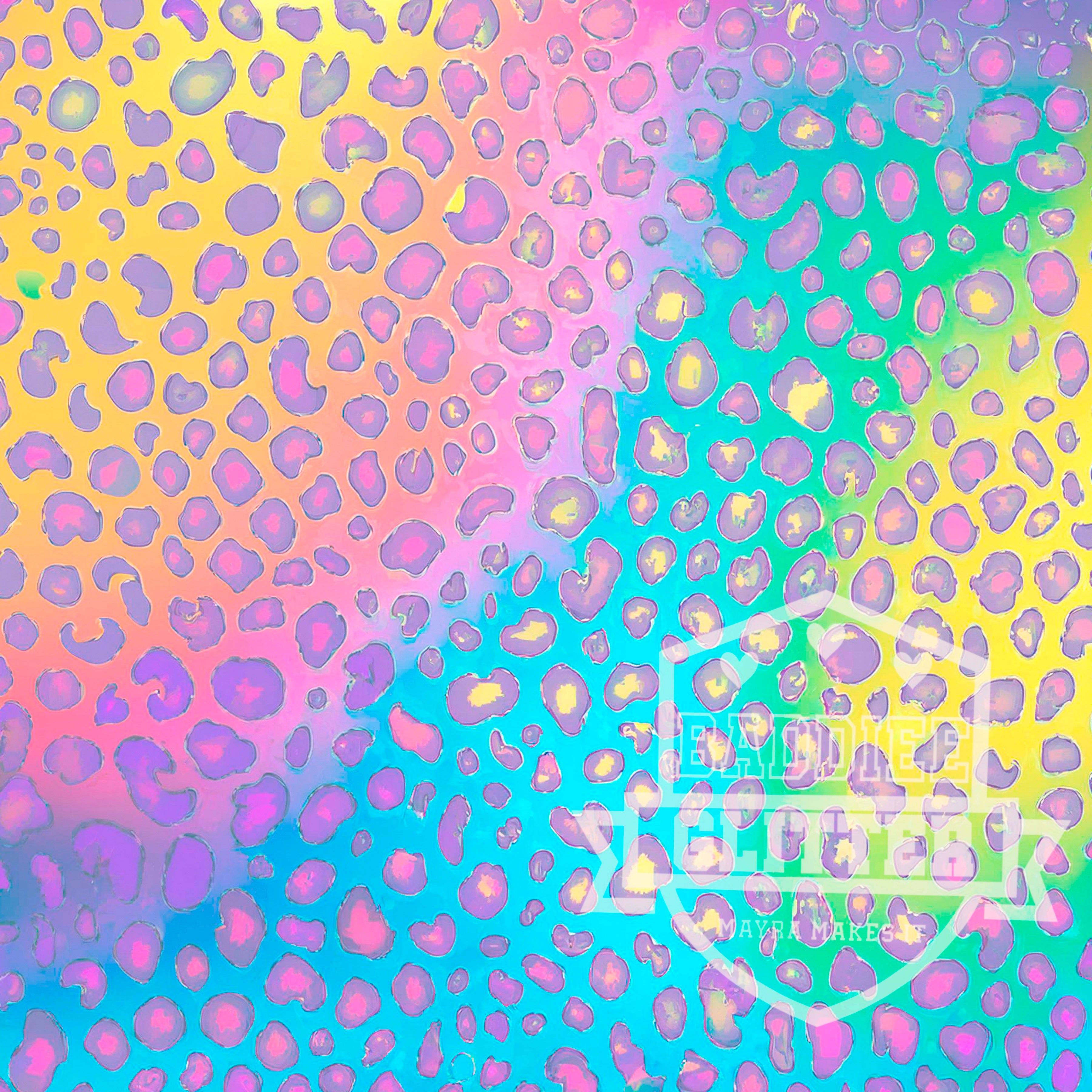 Leopard Cells Vinyl – Baddiee Apparel